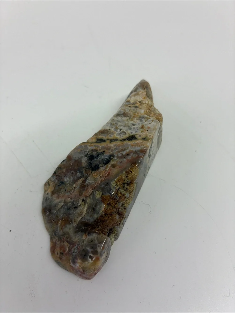 Accents | Polychrome Ocean Jasper Decorative Stone Slice Natural ...